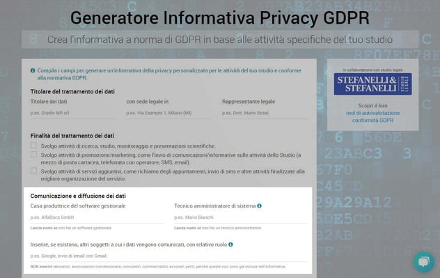Informativa Privacy GDPR: cos’è e come compilarla